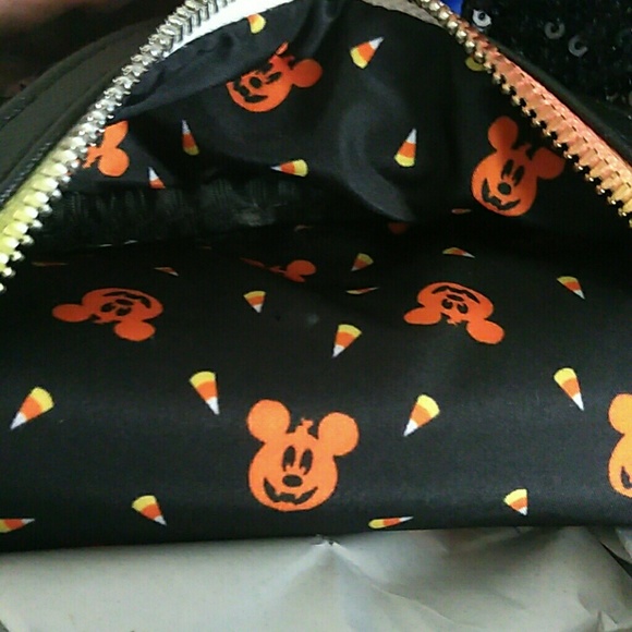Loungefly | Bags | Minnie Mouse Candy Corn Sequin Mini Backpack | Poshmark